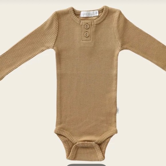 Jamie Kay | One Pieces | Jamie Kay Organic Essential Bodysuit Golden 2y ...